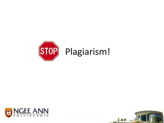 plagiarism | PPT