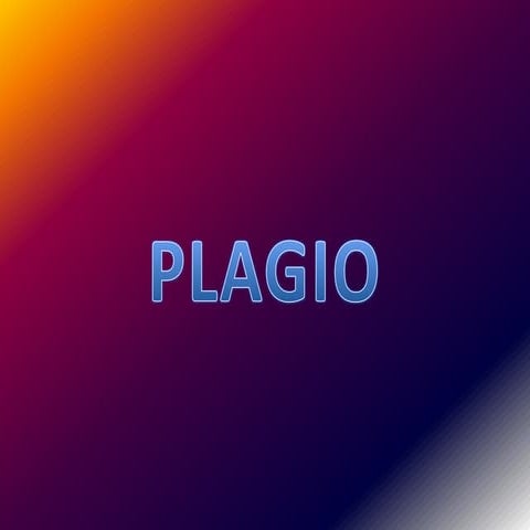 Apresentação sobre plágio | PPT