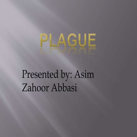 Plague | PPT