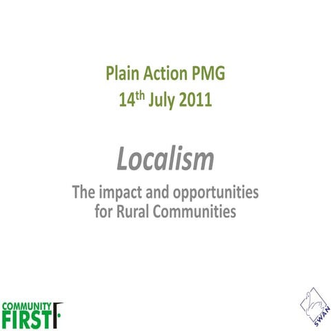 Plain action localism | PPT