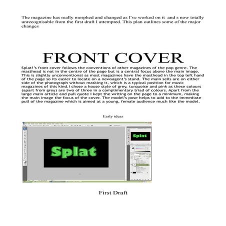 Student magazine contents analysis | DOCX