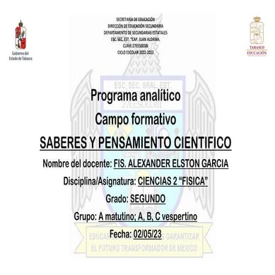 PLAN ANALITICO CIENCIAS SEGUNDO GRADO.pdf