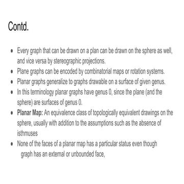 Comprehensive Exploration of Planar Graphs in Graph Theory PART 1 | PPTX