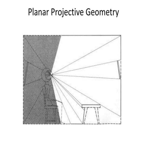 Planar Projective Geometry Ppt