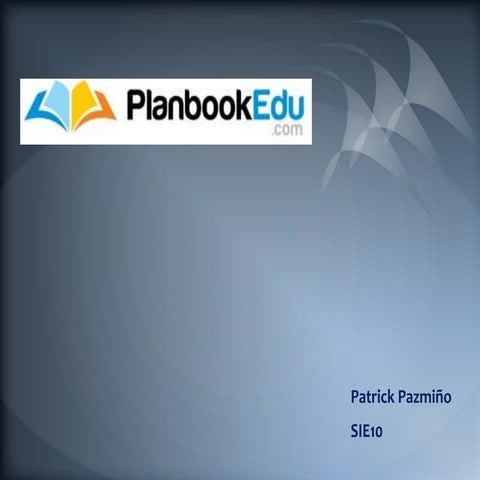 Planbookedu | PPTX