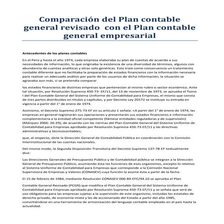 Plan contable | DOCX