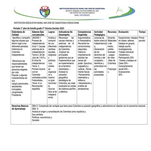 PLAN DE ESTUDIO DEEEEEE HISTORIA 5ª.docx