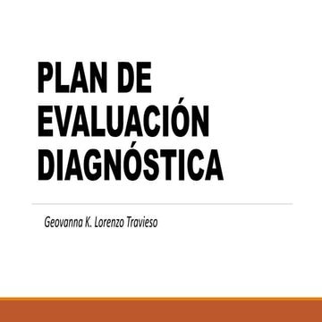 Plan De Evaluación Diagnóstica Pptx 0383