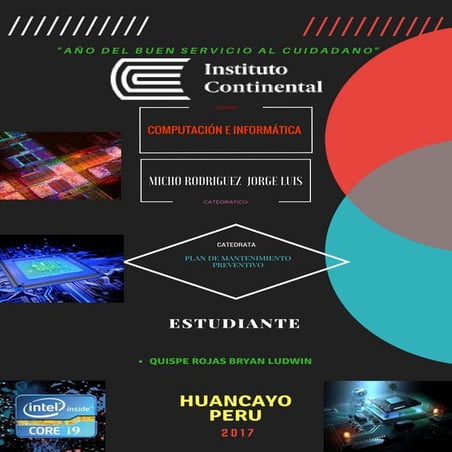 Plan de mantenimiento | PDF | Computing | Technology & Computing