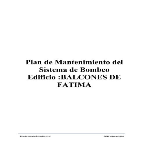 Mantenimiento de Bombas Centrífugas | PDF