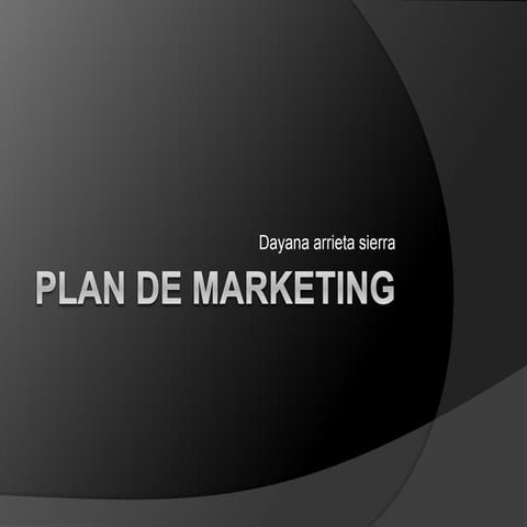 Plan de marketing | PPTX