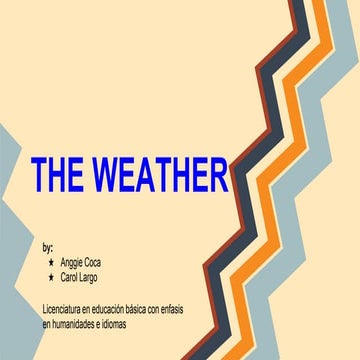 Whats the weather like information gap | PDF