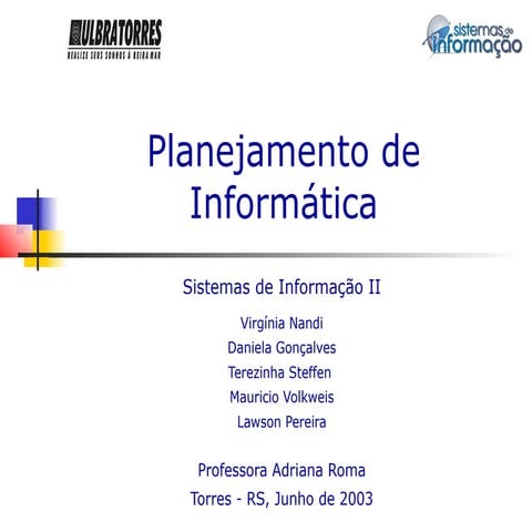 Planejamento de Informática | PPT