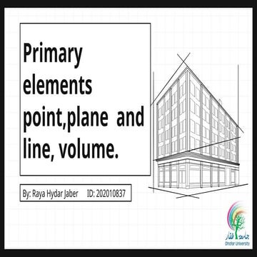plane line volume.pptx ppt on archiecture and plane | PPT