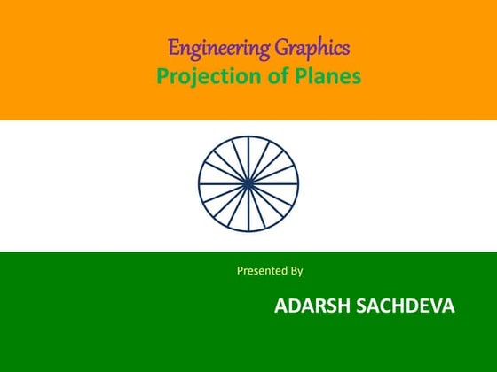 Projection of Planes- Engineering Graphics | PDF | 3-D Graphics ...