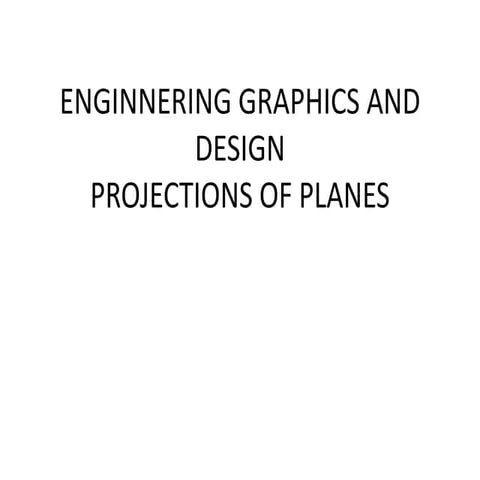 projections of planes | PPTX