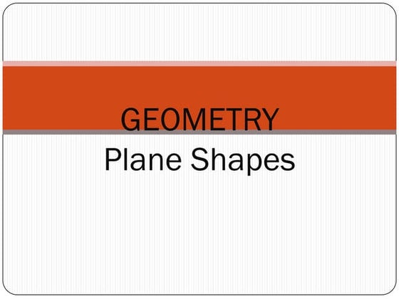 PERIMETER OF PLANE SHAPES | PPT