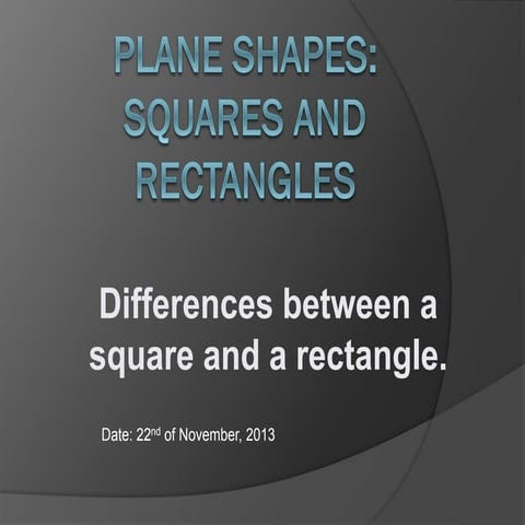 Plane shapes | PPTX
