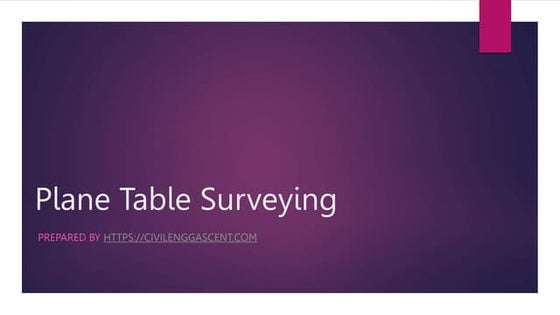 PLANE TABLE SURVEY.pptx