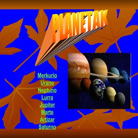 Planetak | PPT