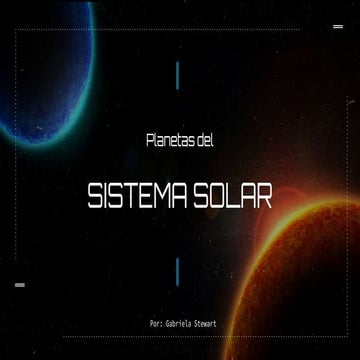 PowerPoint Sistema Solar | PPTX