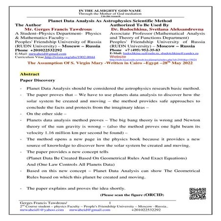 Planet Data Analysis As Astrophysics Scientific Method.pdf