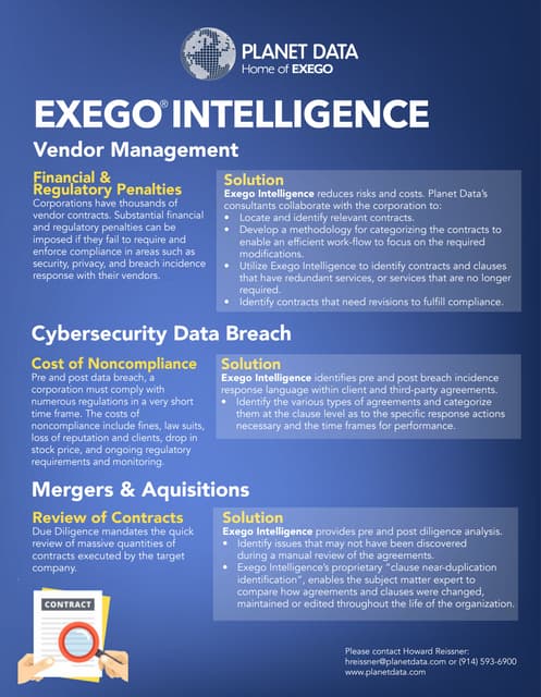 Planet Data Contract Analysis with AI | PDF