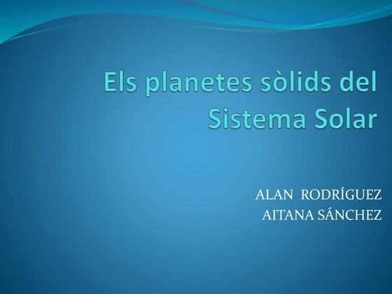 Els planetes | PPT