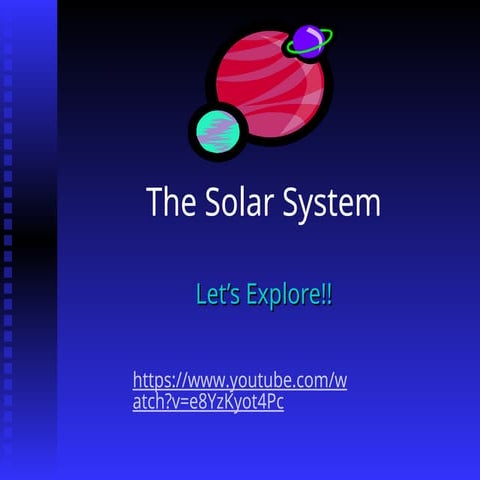 The Solar System Riddles (power point presentation) | PPT