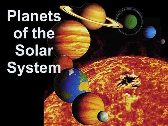 The planets in the solar system | PPT | Geology | Science