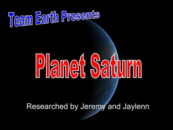 Saturn (powerpoint) | PPTX