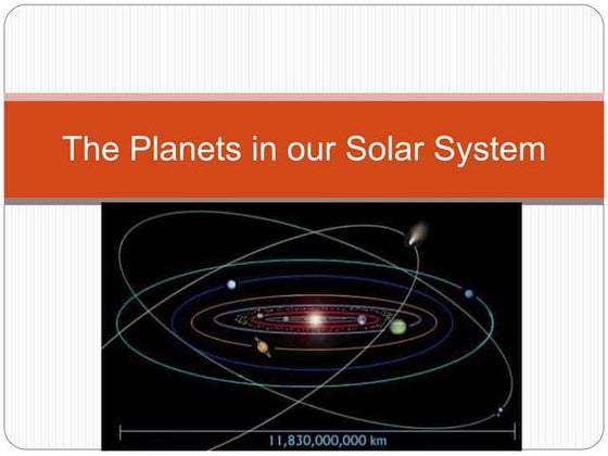 the planets in the solar system12345.ppt