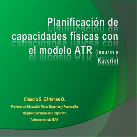 Modelos De Planificacion Deportiva PDF