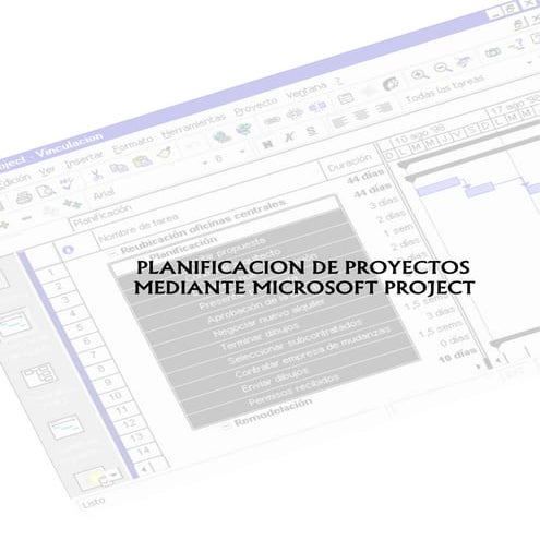 Planificacion proyectos microsoft project | PDF