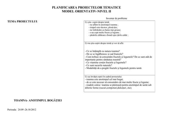 Proiect educational 2 | PPT