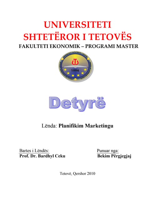 Shitja personale | DOC