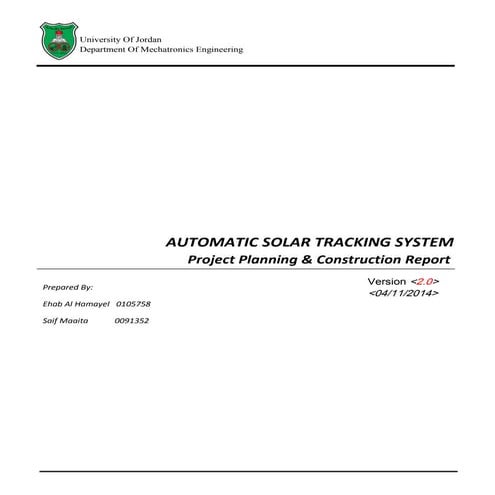 Dual axis solar tracker