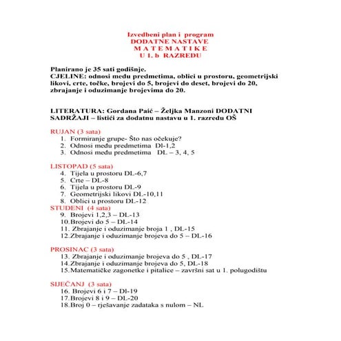 Plan i program dood a | DOC