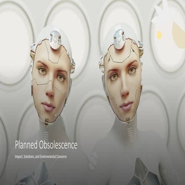 La obsolescencia programada. En qué se fundamenta. | PPT