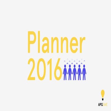 Planner 2016 | PDF