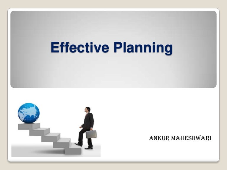 Effective Planning effective-planning
