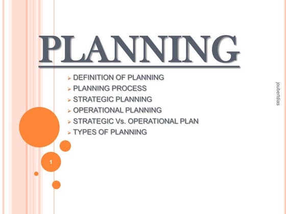 Ppt of planning | PPTX | Business | Business and Finance