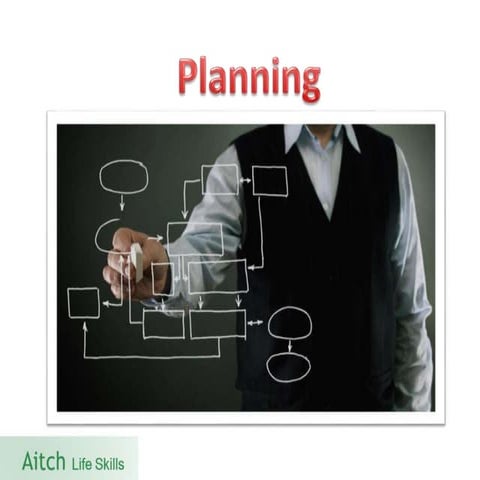 Basic Planning - Importance of a Plan | PPTX
