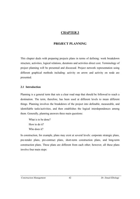 Construction Project Schedule Example- Residential Building | PDF ...