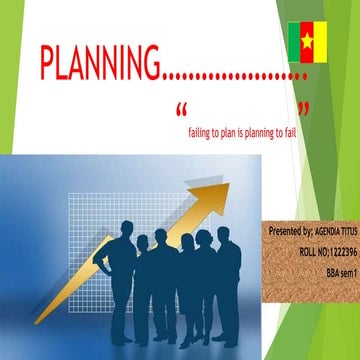 Planning and its types | PPTX