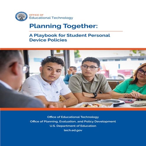 A Playbook for Student Cell Phone and Personal Device Use | PDF