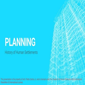 PLANNING 1 | PDF