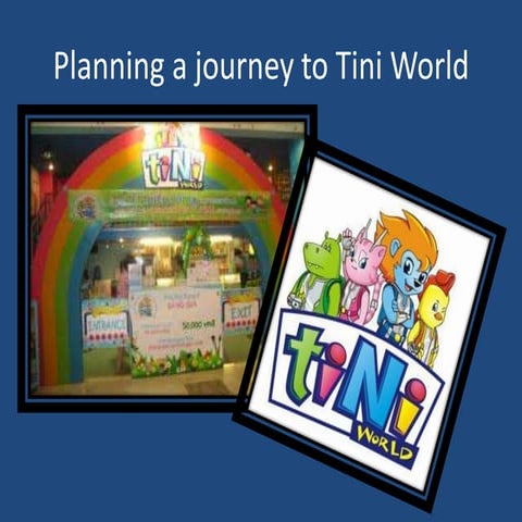 Planning a journey to tini world | PPTX
