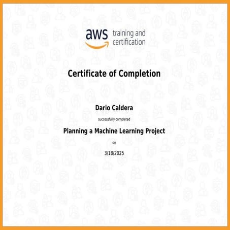AWS - Planning a Machine Learning Project | PDF