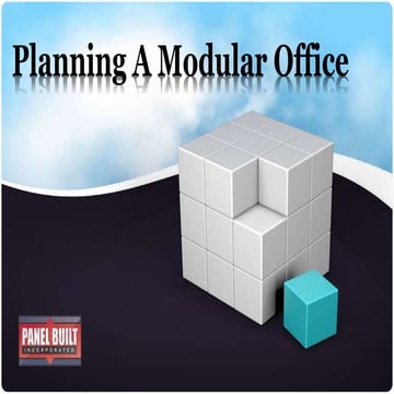 Planning a modular office | PPTX